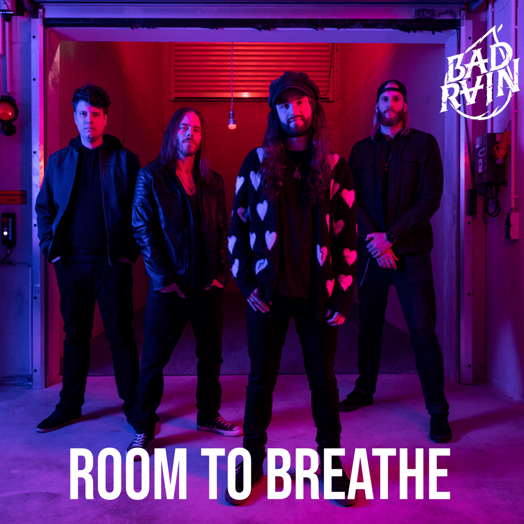 Bad Rain: "Room To Breathe" Digipack CD and Digital 3rd November 2023 ...